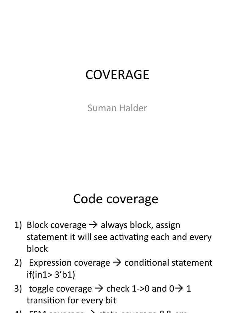 COVERAGE | PDF | Teaching Mathematics