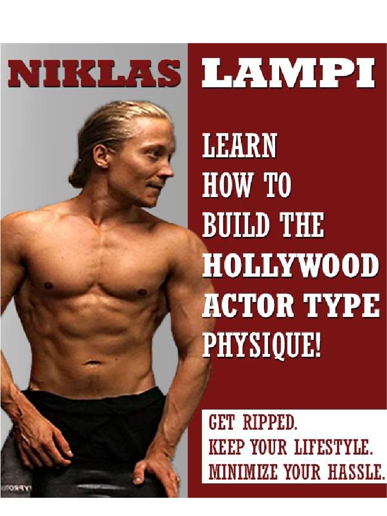 How To Build An Hollywood Actor Type Physique | PDF | Physical ...