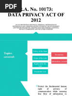 Sample Data Privacy Form v.2 | PDF | Privacy | Information Privacy