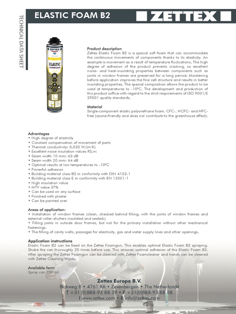 Technical Specifications and Application Instructions for Zettex ...