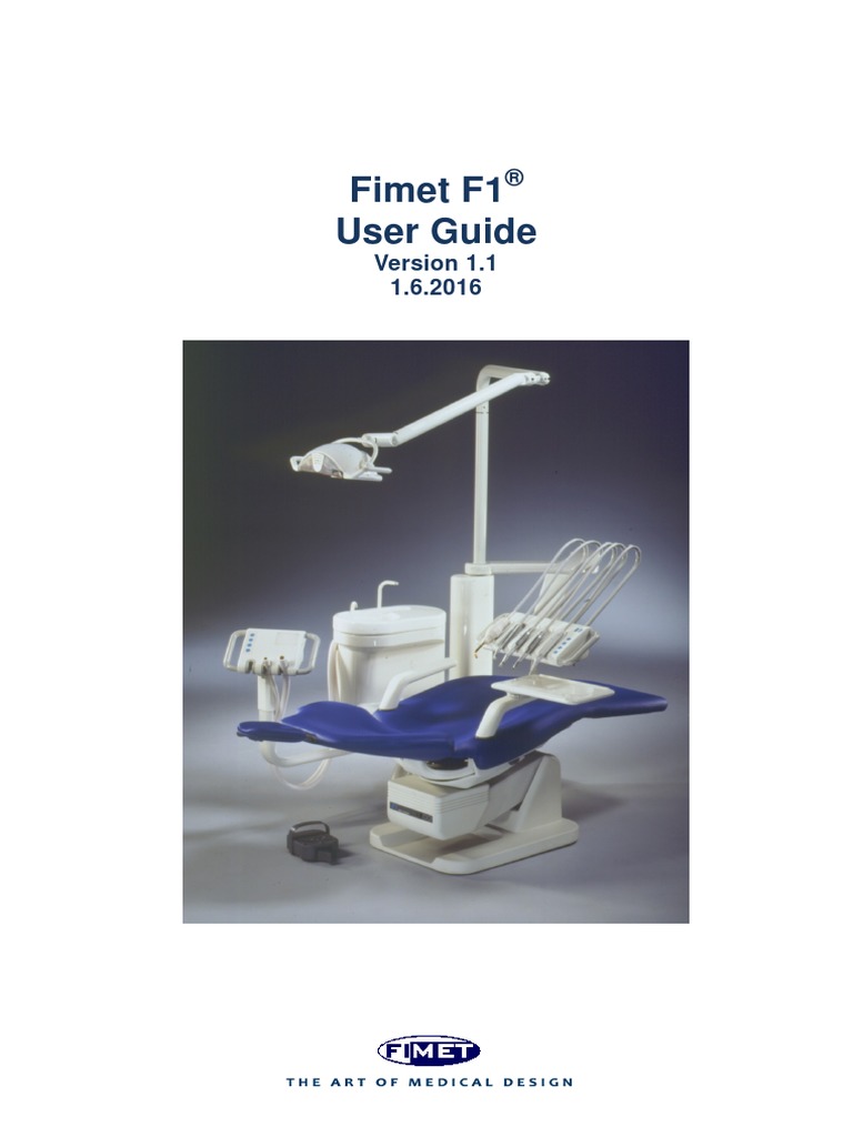 Fimet F1 User Guide EN | PDF | Medical Device | Chair