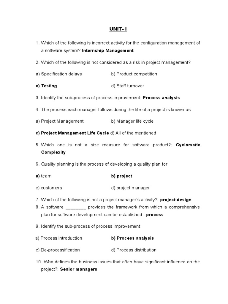 SPM Docs | PDF | Risk | Risk Management