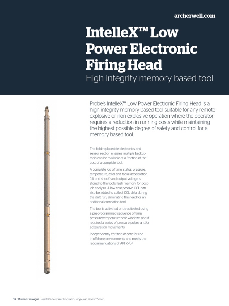 Electronic Firing Head | Download Free PDF | Power Electronics ...