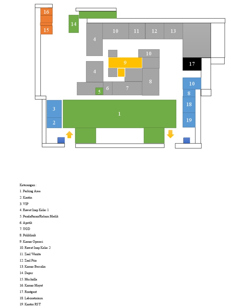 Denah Rumah Sakit | PDF