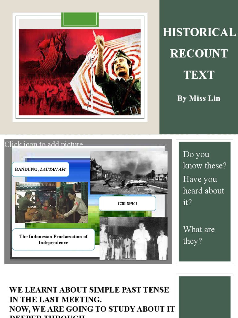 Historical Recount Text | PDF