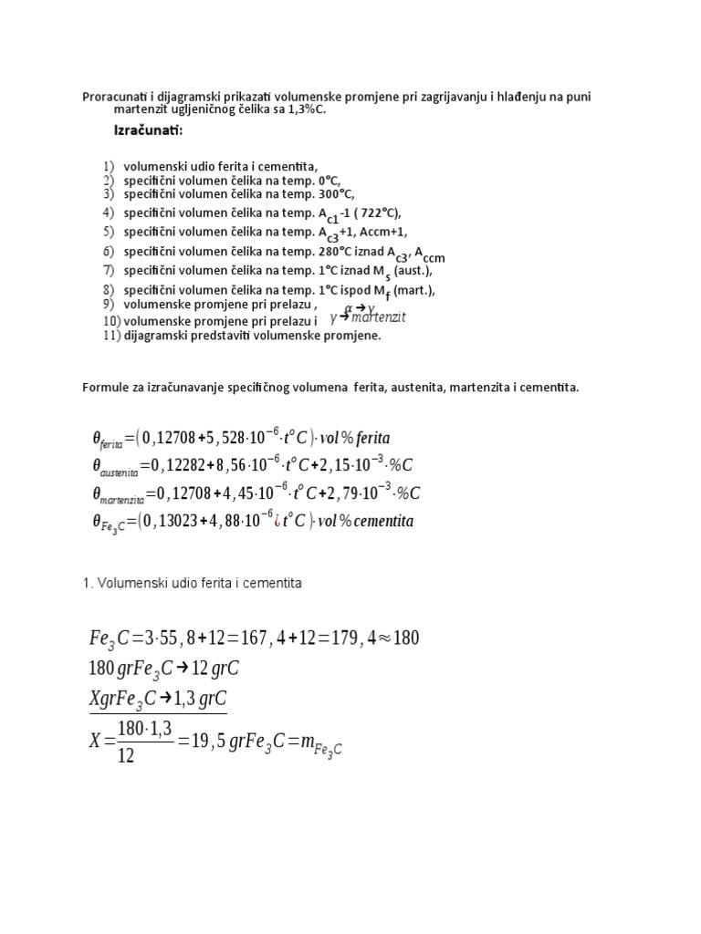 Termicka Obrada Metala Prvi Program | PDF