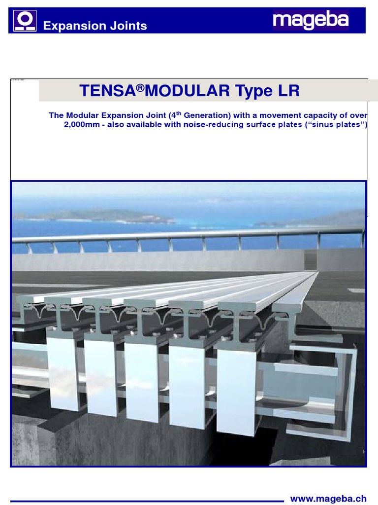 Tensa Modular Type LR: Expansion Joints | PDF | Beam (Structure ...
