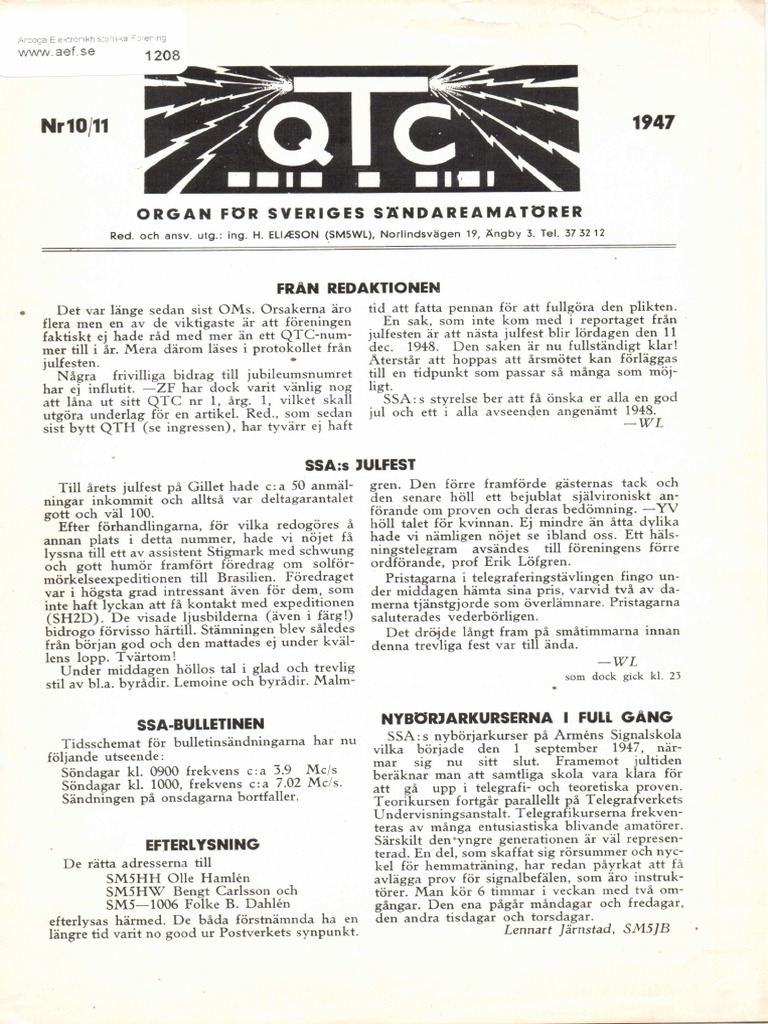 QTC 1947 10 11 | PDF