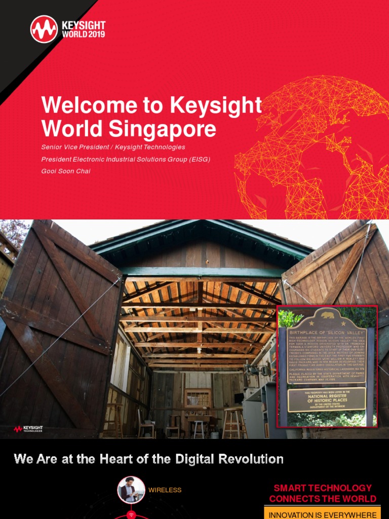 Welcome To Keysight World Singapore | PDF | Internet Of Things | Data ...