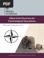 STANAG 2287 Ed1 Task Verbs For Use in Planning | PDF | Reconnaissance ...