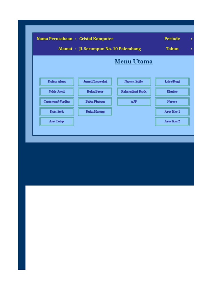 Laporan Keuangan Cristal 2009 | PDF | Pengelolaan Keuangan & Uang | Teknologi & Rekayasa