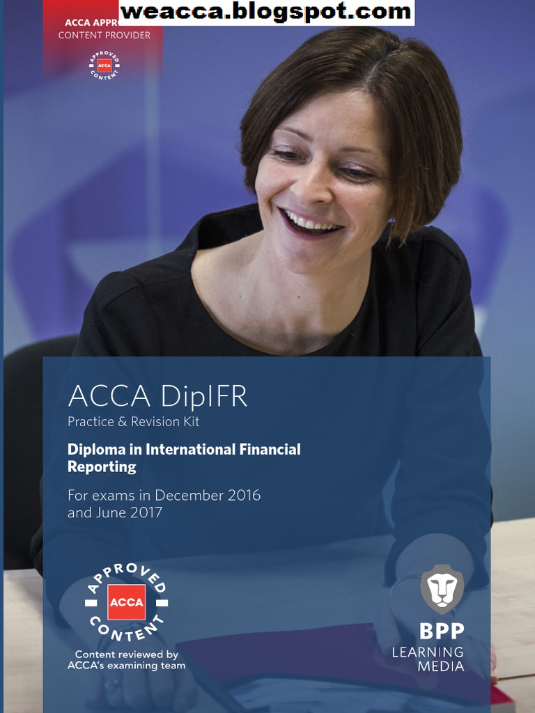 ACCA DipIFR Practice & Revision Kit June 2017 | PDF | Goodwill ...