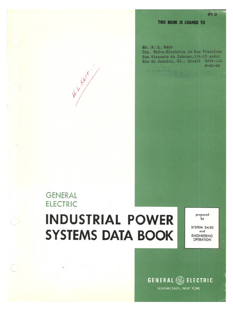 Ge - Industrial Power Systems Data Book | PDF