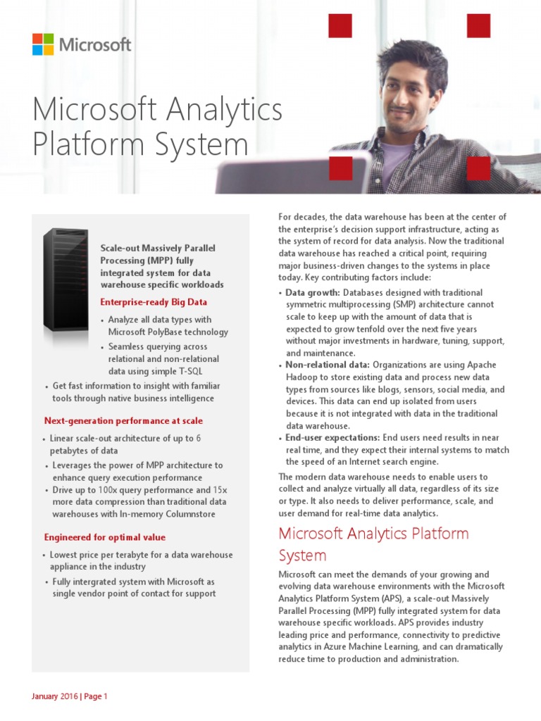 Analytics Platform System Datasheet PDF | Download Free PDF | Analytics ...