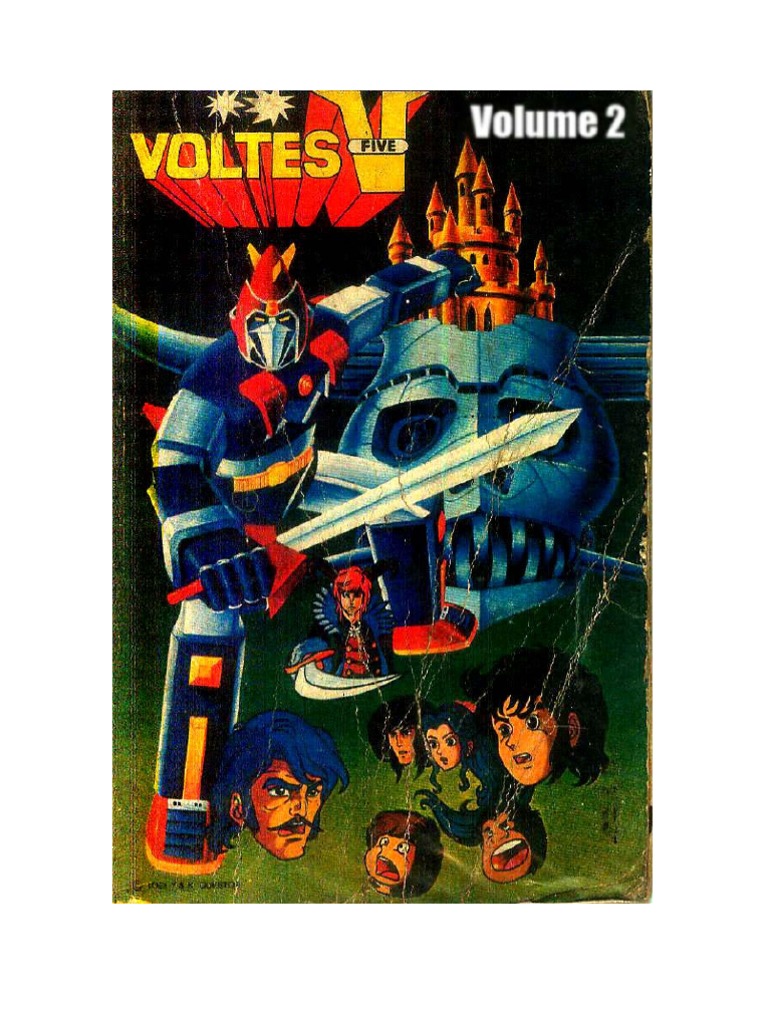 Voltes V Illustrated Pocket Book Vol.02 | PDF | Media Franchises | Anime