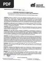 EO 77: Travel Allowance Guidelines | PDF | Business | Social Science