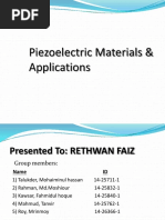 Introduction To Electrostrictive Material | PDF | Piezoelectricity ...