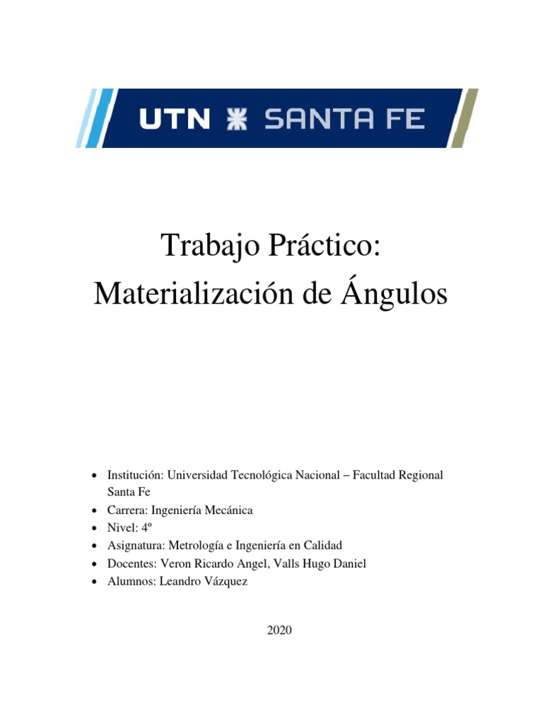 Medicion Indirecta de Angulos Con Rodillos VAZQUEZLEANDRO | PDF ...