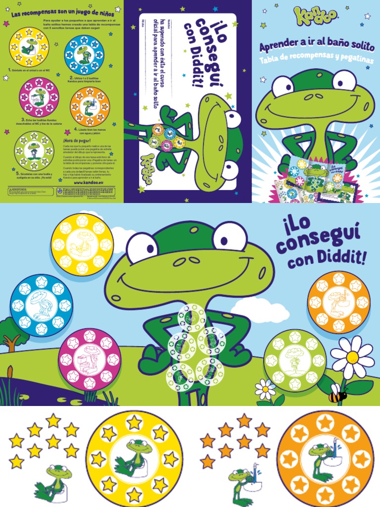Kandoo Spanish Potty Training Kit | PDF | Ocio | Deportes