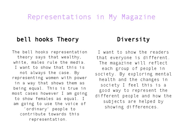 Representations in My Magazine | PDF | Social Science