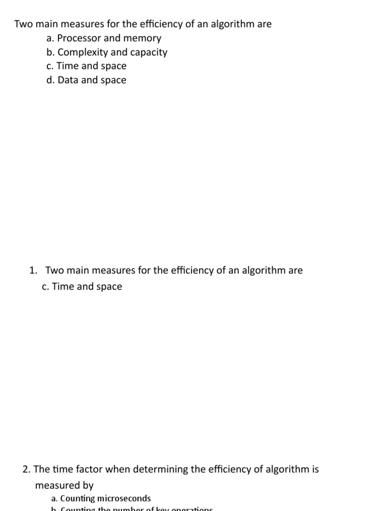 011 C And Data Structres Quiz Pdf Array Data Structure Time Complexity
