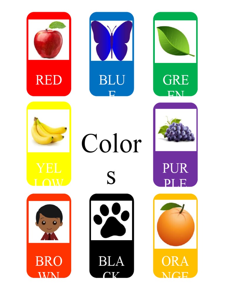 Color and Weather Educational Activities | PDF