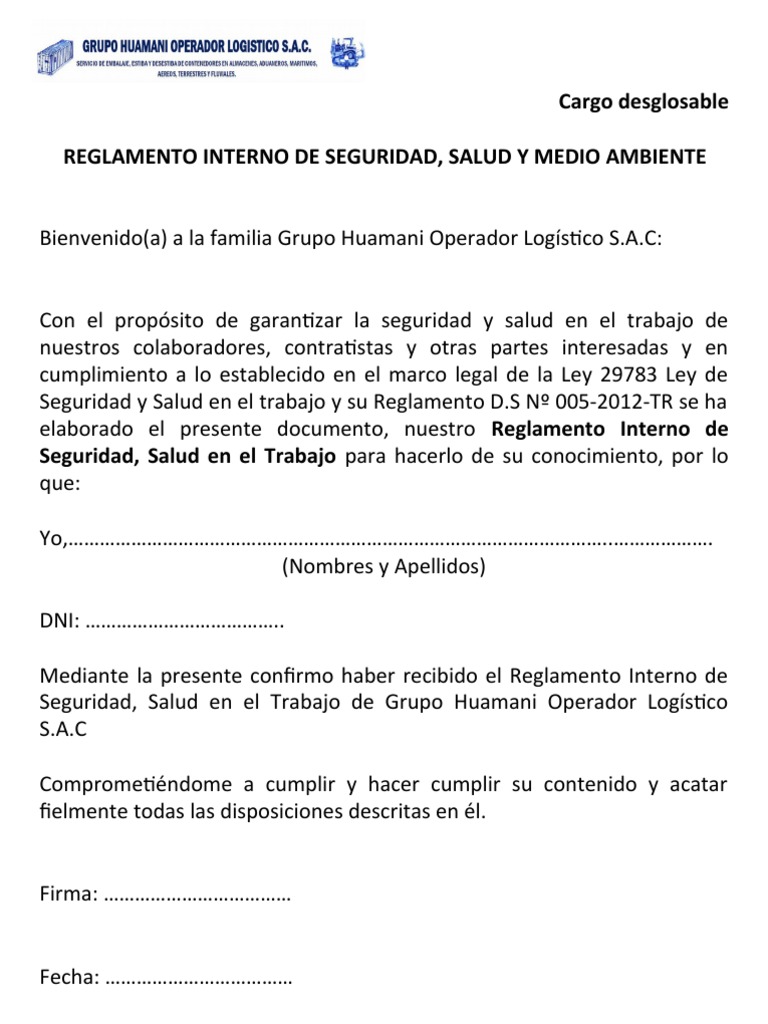 Cargo de Entrega RISST | PDF | Gobierno | Información del gobierno