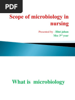 Microbiology Notes for Nursing Students | PDF