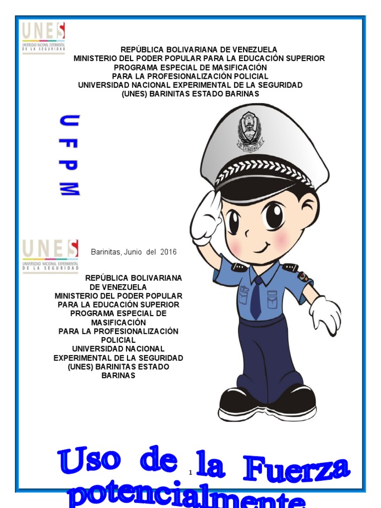 Trabajo UFPM | PDF | Calibre | Policía