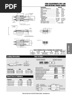 FP01 Data Sheet: FP01/S1/M/32/NC/S/77A-24D/ML/30 | PDF | Electrical ...