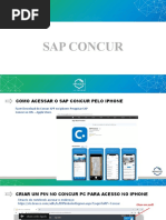 Manual do Usuário: SAP Concur Travel | PDF | Aplicativo para celular ...