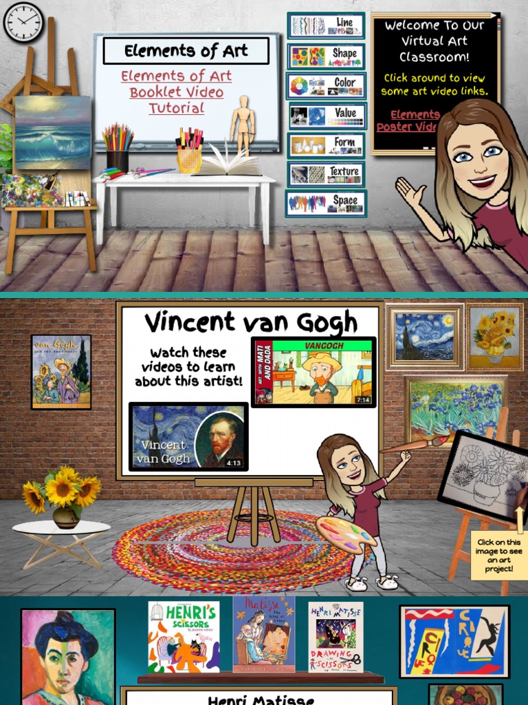 Elements of Art Booklet Video Tutorial | PDF
