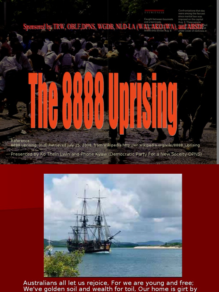 The 8888 Uprising (Master) | PDF | Myanmar | Government