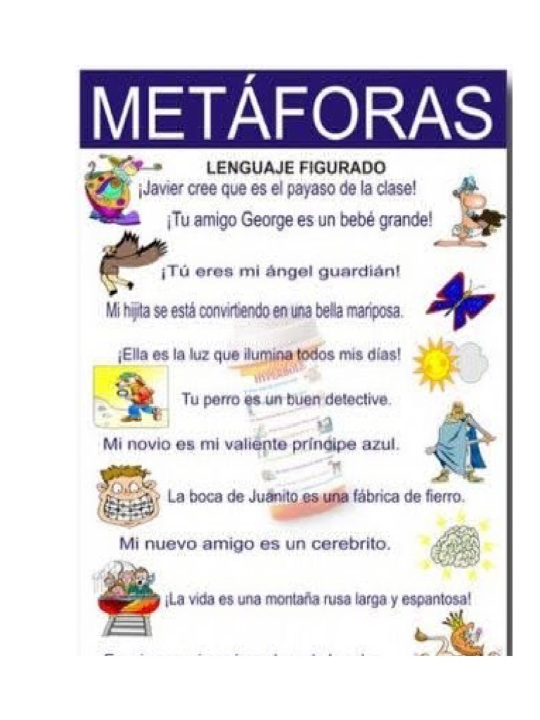 Definición y ejemplos de símil | PDF