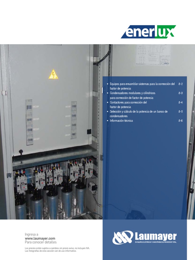Lista de Precios Enerlux | PDF | Relé | Condensador