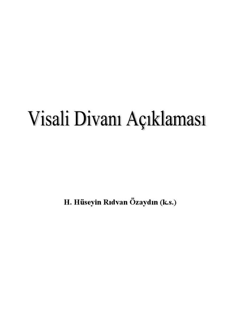 Visali Divanı | PDF