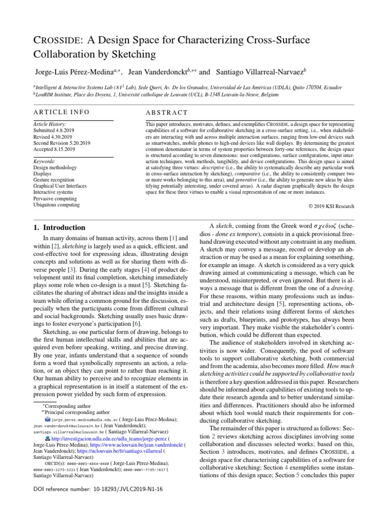 C: A Design Space For Characterizing Cross-Surface Collaboration by ...