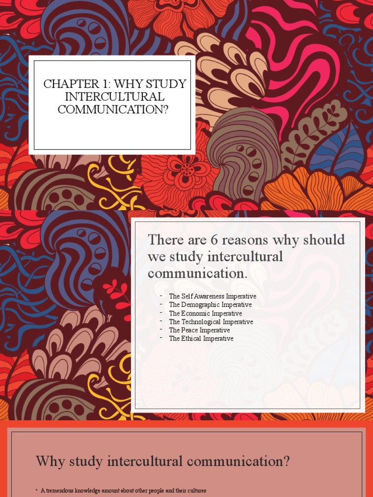 Chapter 1: Why Study Intercultural Communication? | PDF | Identity ...