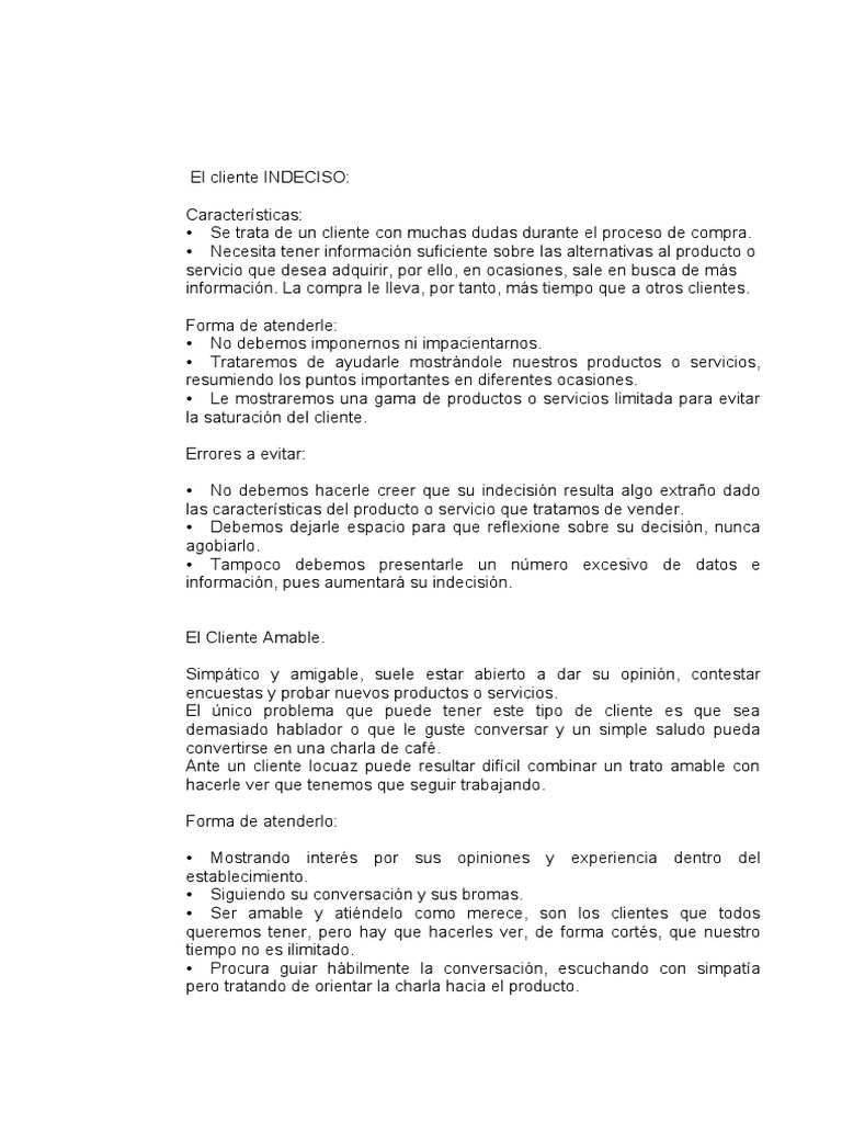 Actividad Clases de Clientes | PDF | Cliente | Science