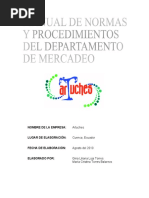 Formato Manual de Procedimiento | PDF
