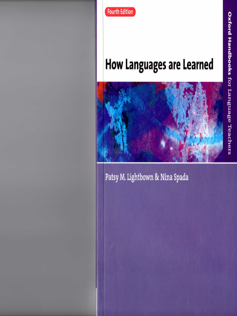 S1 Lightbown & Spada (2013, Ch.2) | PDF