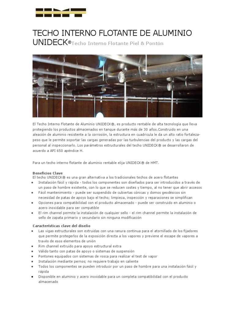 Hoja Tecnica de Membrana Unideck | PDF | Tecnología