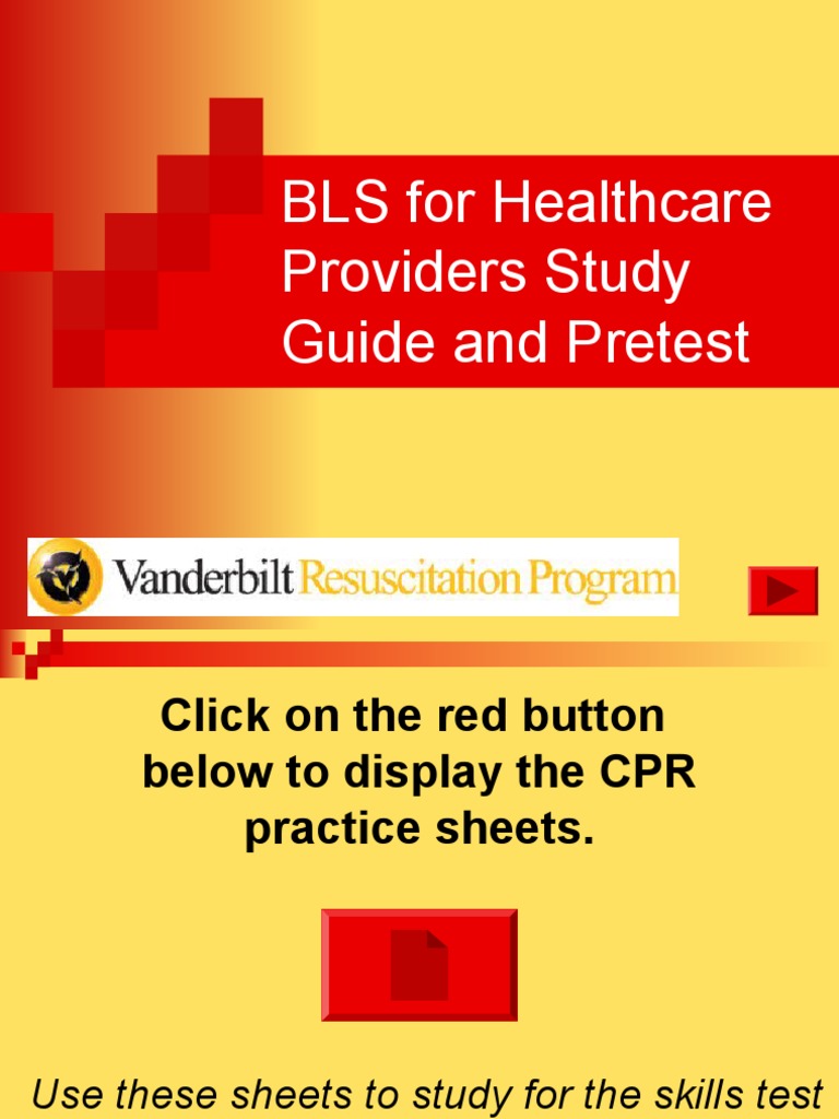 BLS Healthcare Providers Guide | PDF | Cardiopulmonary Resuscitation ...