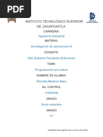 1.3 Diferencias Entre Modelo Lineal y Modelo Metas. | PDF ...