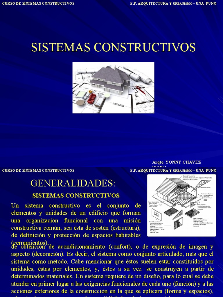 Sistemas Constructivos | PDF | Diseño | Urbanismo
