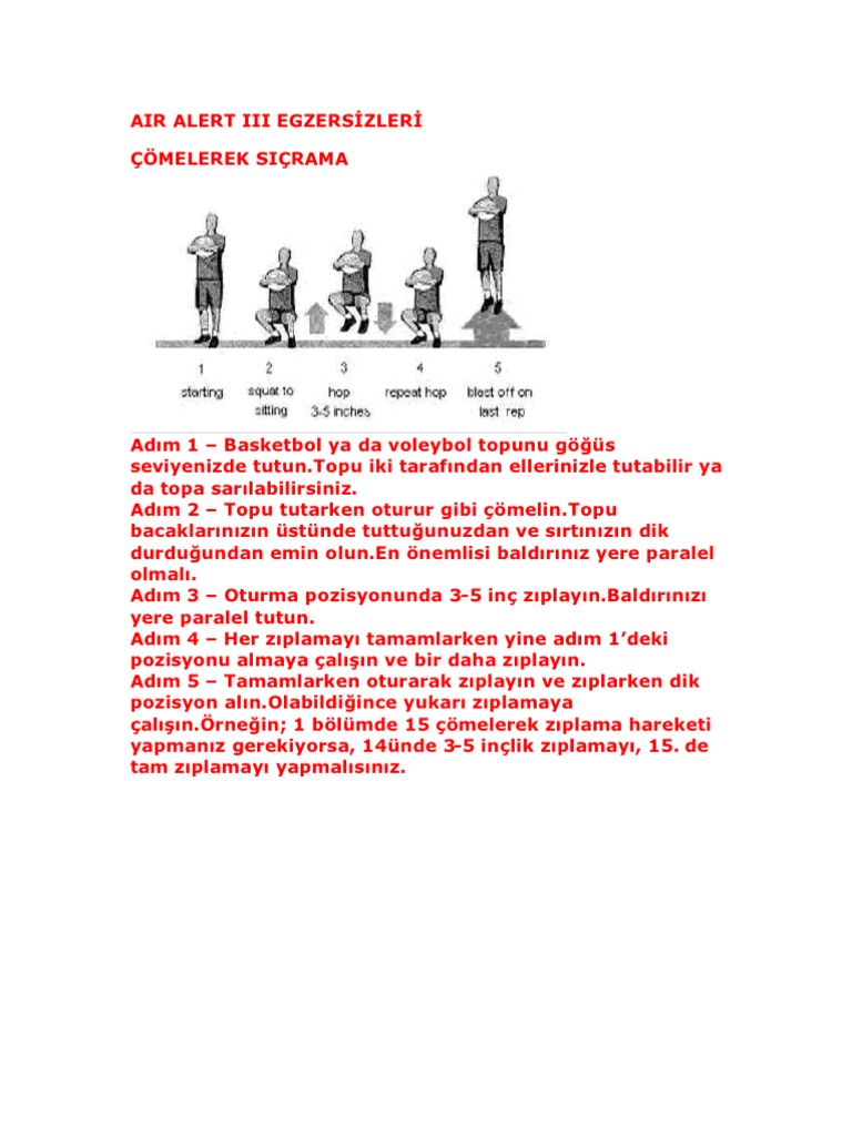 Air Alert Iii Egzersi̇zleri̇ | PDF