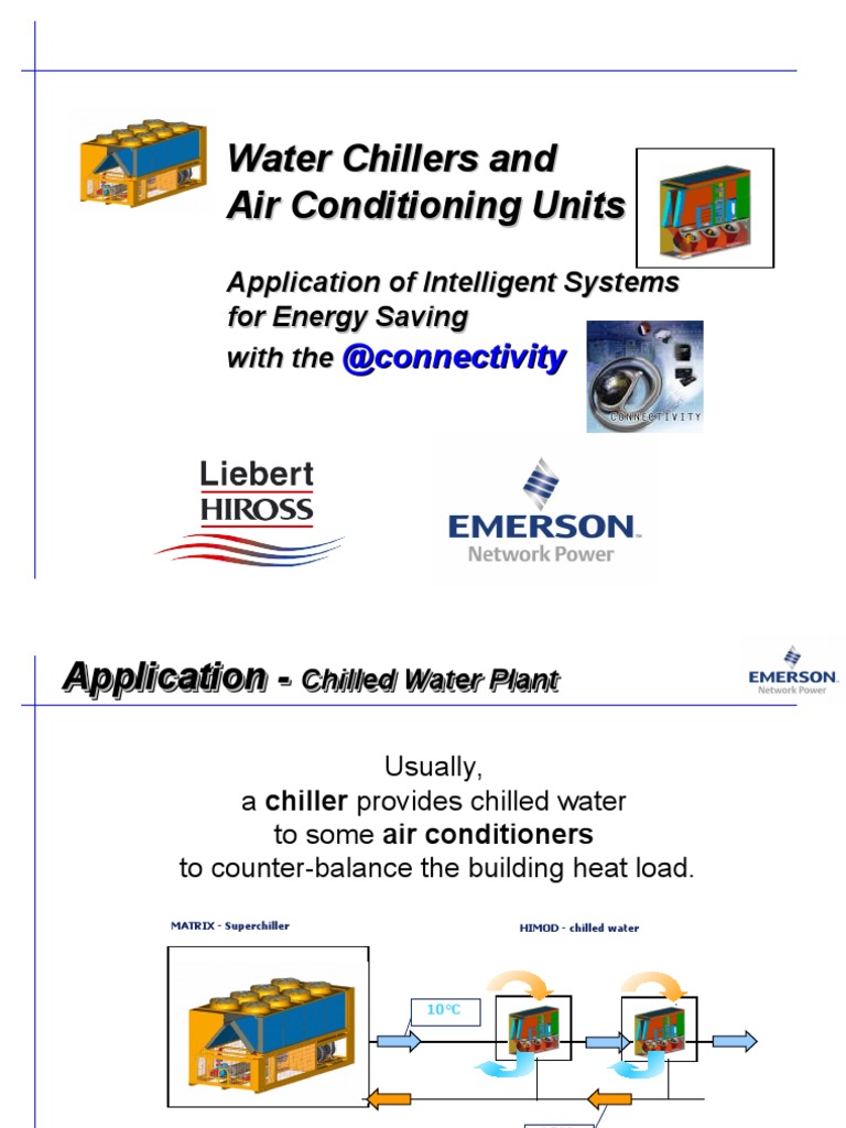 Eel - Emerson - Water Chillers Ac Units | PDF | Air Conditioning | Humidity