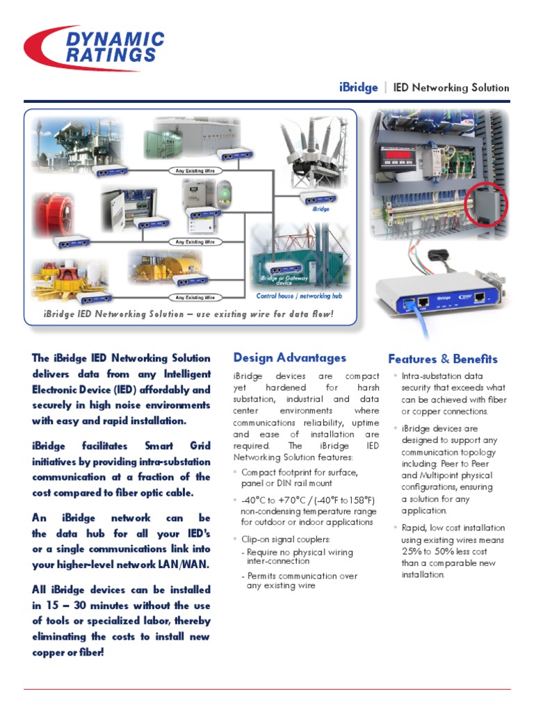 Ibridge: Ied Networking Solution | PDF | Network Topology | Computer ...
