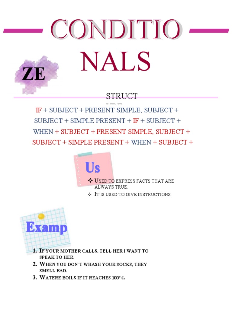 Conditional structures IF-THEN sentences | PDF | Verb | Cognitive Science