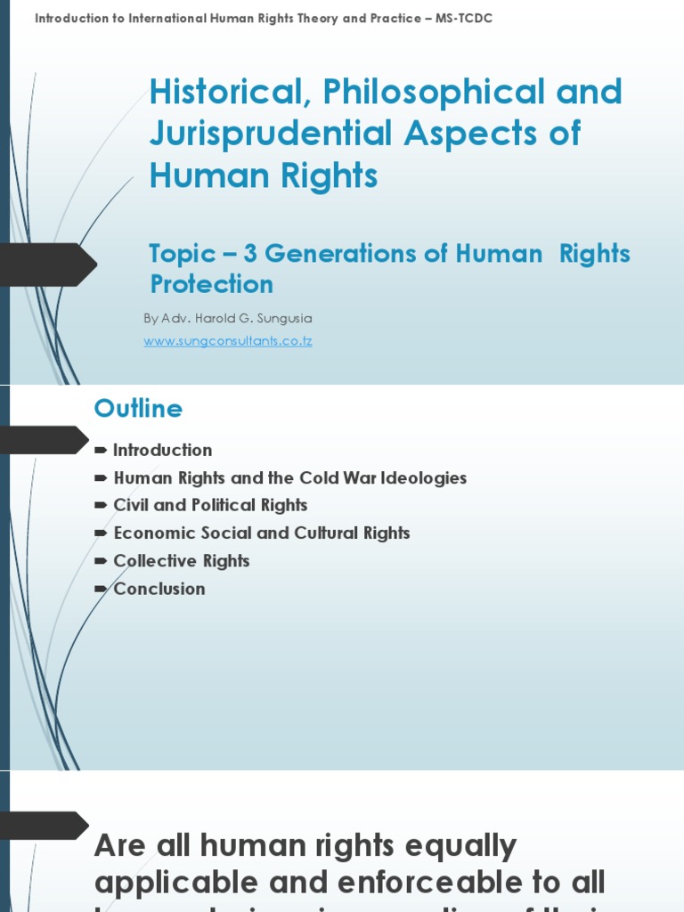 3 Generations | PDF | Human Rights | Liberty